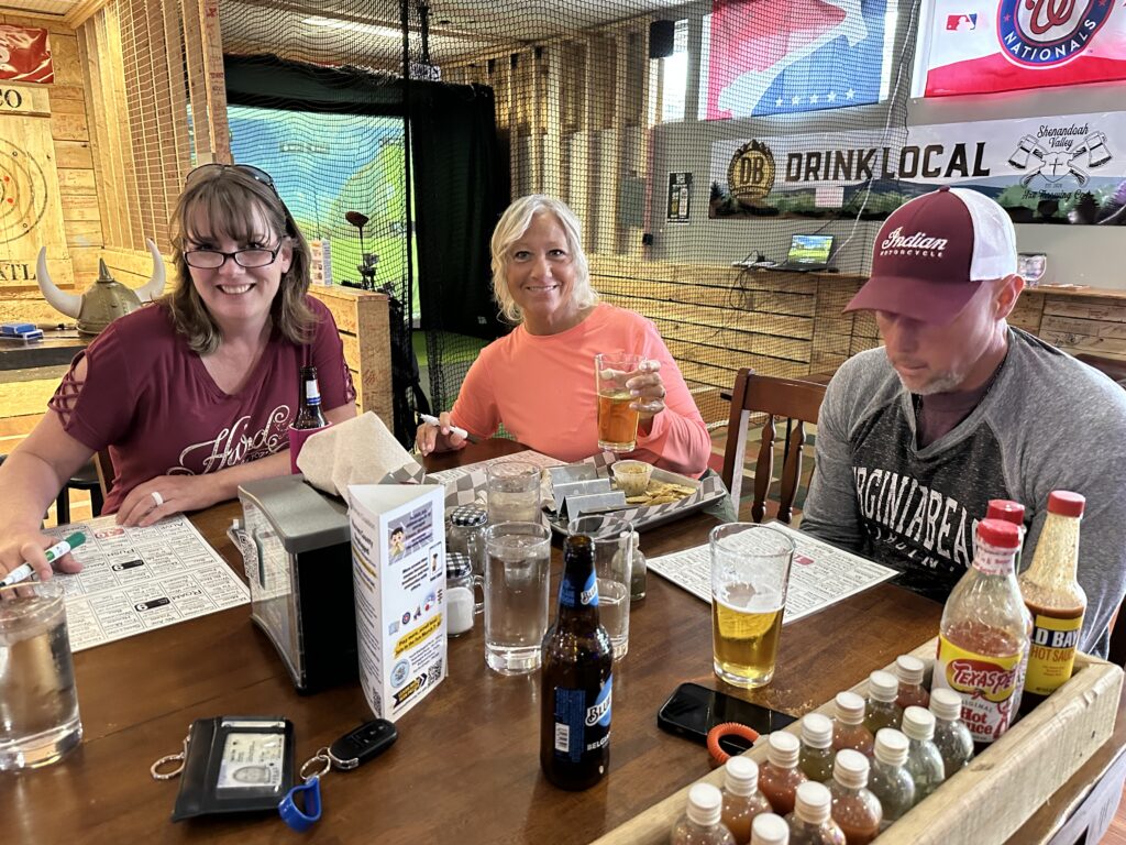 Shenandoah Valley Axe Throwing Co. Music Bingo and Karaoke 5/10/2025 ...