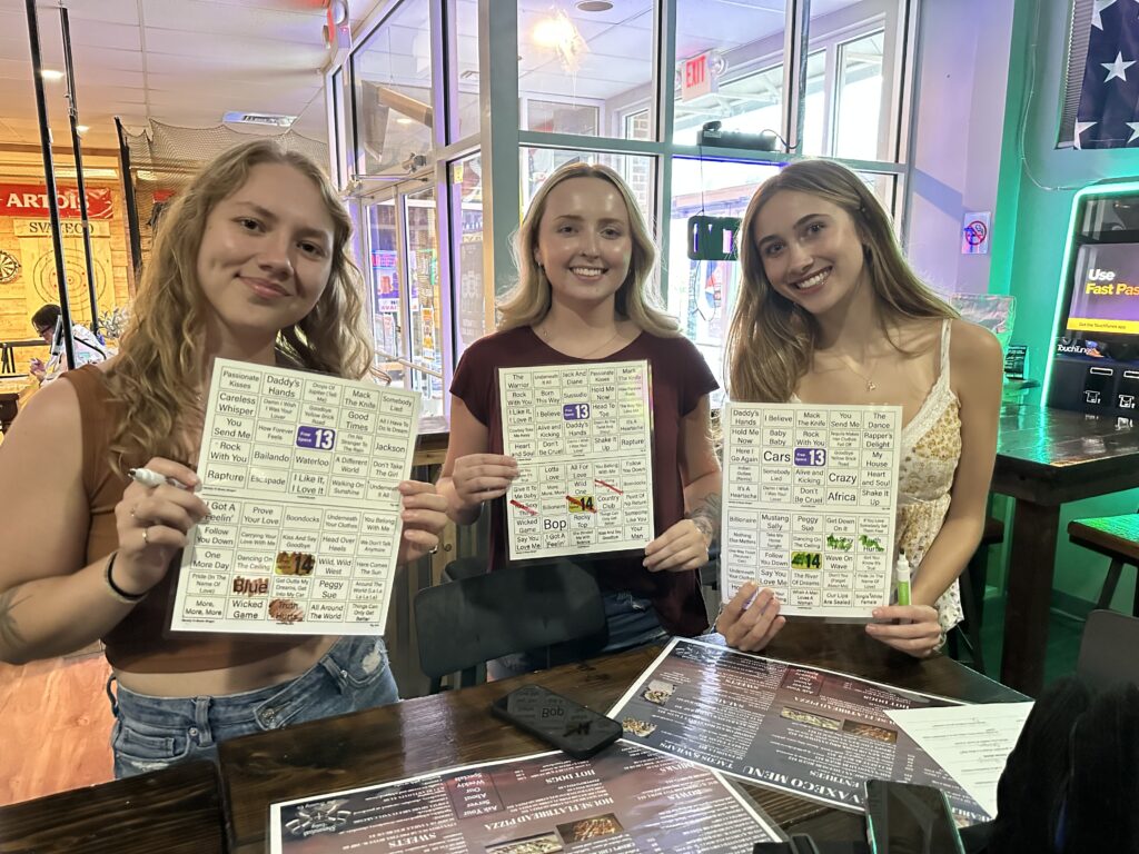 Wednesday Trivia and Music Bingo at Shenandoah Valley Axe Throwing Co ...